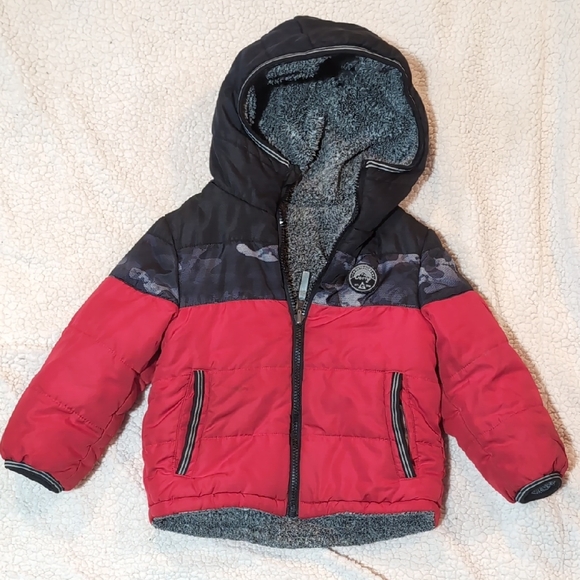 Gerry Weber | Jackets & Coats | Gerry Weber Red And Black Kids Puffer ...